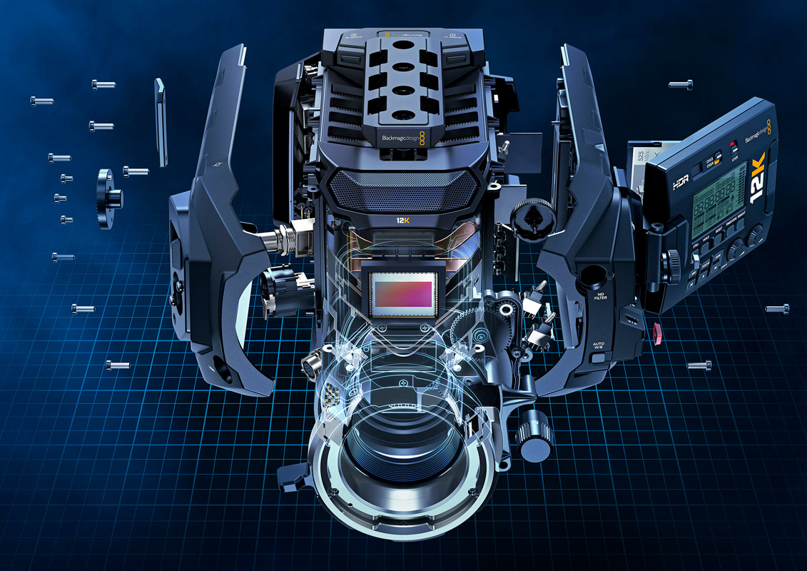 Blackmagic URSA Mini Pro 12K Sensor - VPDA